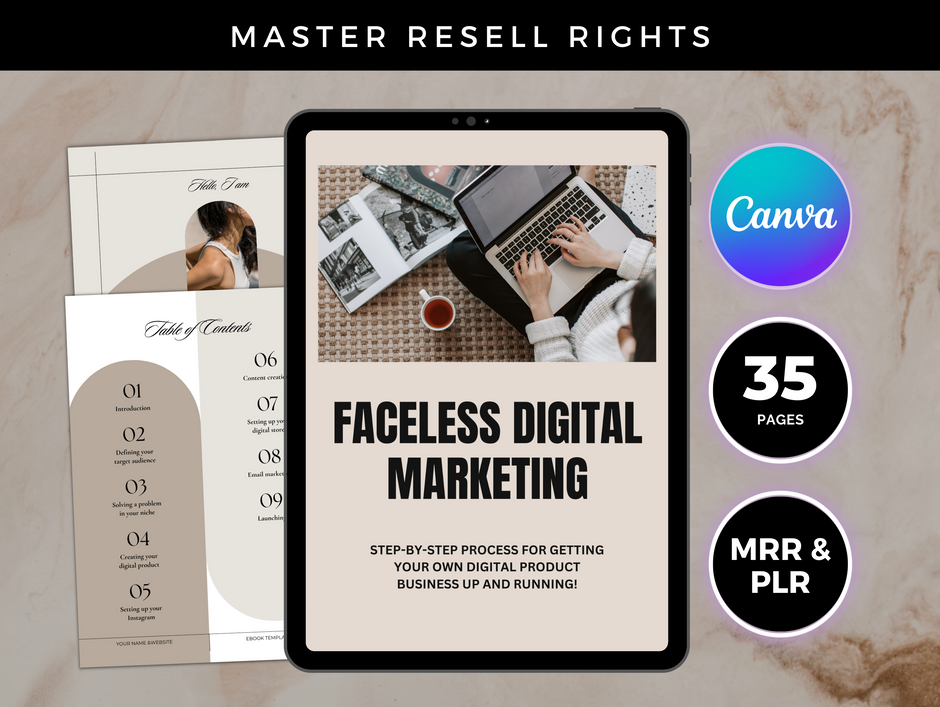 Products – PLR Digital Planner