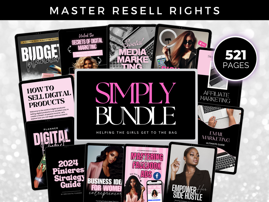 BUNDLE – PLR Digital Planner
