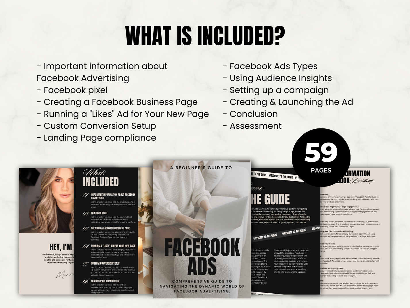 Mastering Facebook Ads Ebook for Beginner – PLR Digital Planner