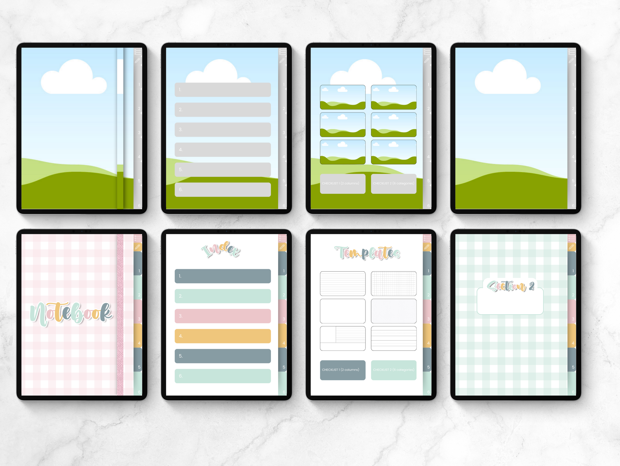 PLR Digital Notebook Template – PLR Digital Planner
