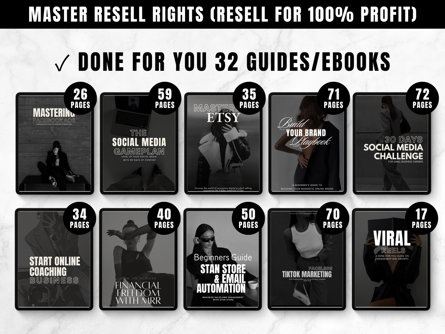 Ultimate Digital Marketing Mega Bundle with Full Resell Rights – PLR ...