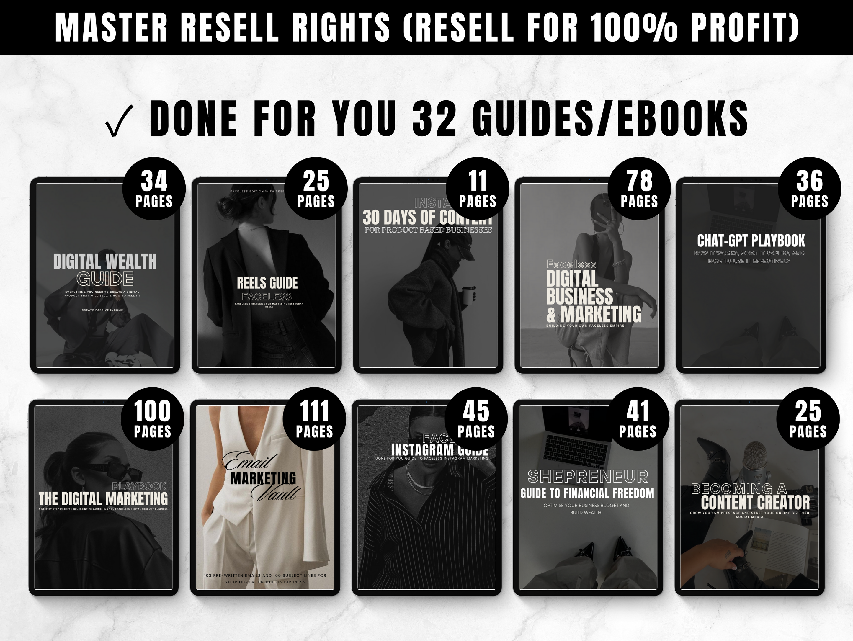 Ultimate Digital Marketing Mega Bundle with Full Resell Rights – PLR ...