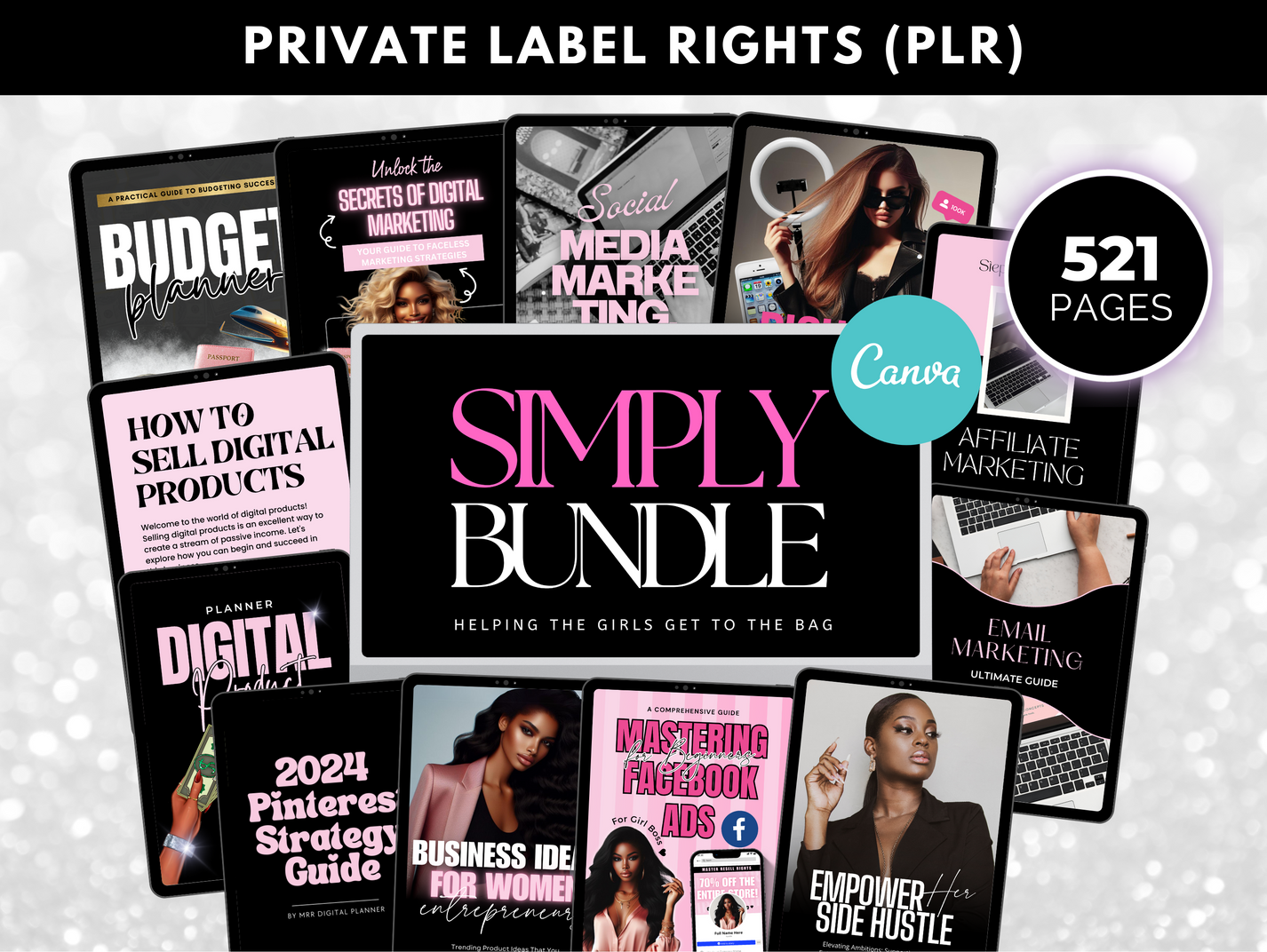 PLR Digital Marketing Course Bundle – PLR Digital Planner