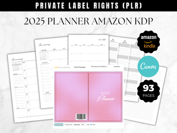 Amazon KDP Templates – PLR Digital Planner