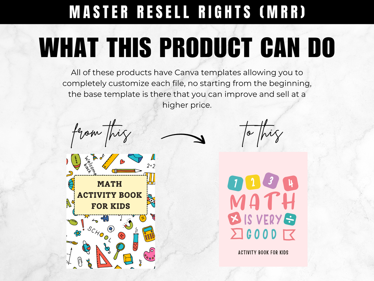 2500+ Kids Activity Page Bundle, Editable Canva Templates – PLR Digital ...
