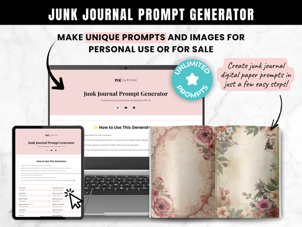 Ultimate Prompt Generator Mega Bundle – PLR Digital Planner