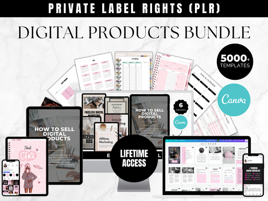 PLR Digital Planner