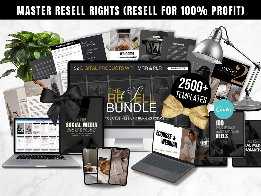 Ultimate Digital Marketing Mega Bundle with Full Resell Rights – PLR ...