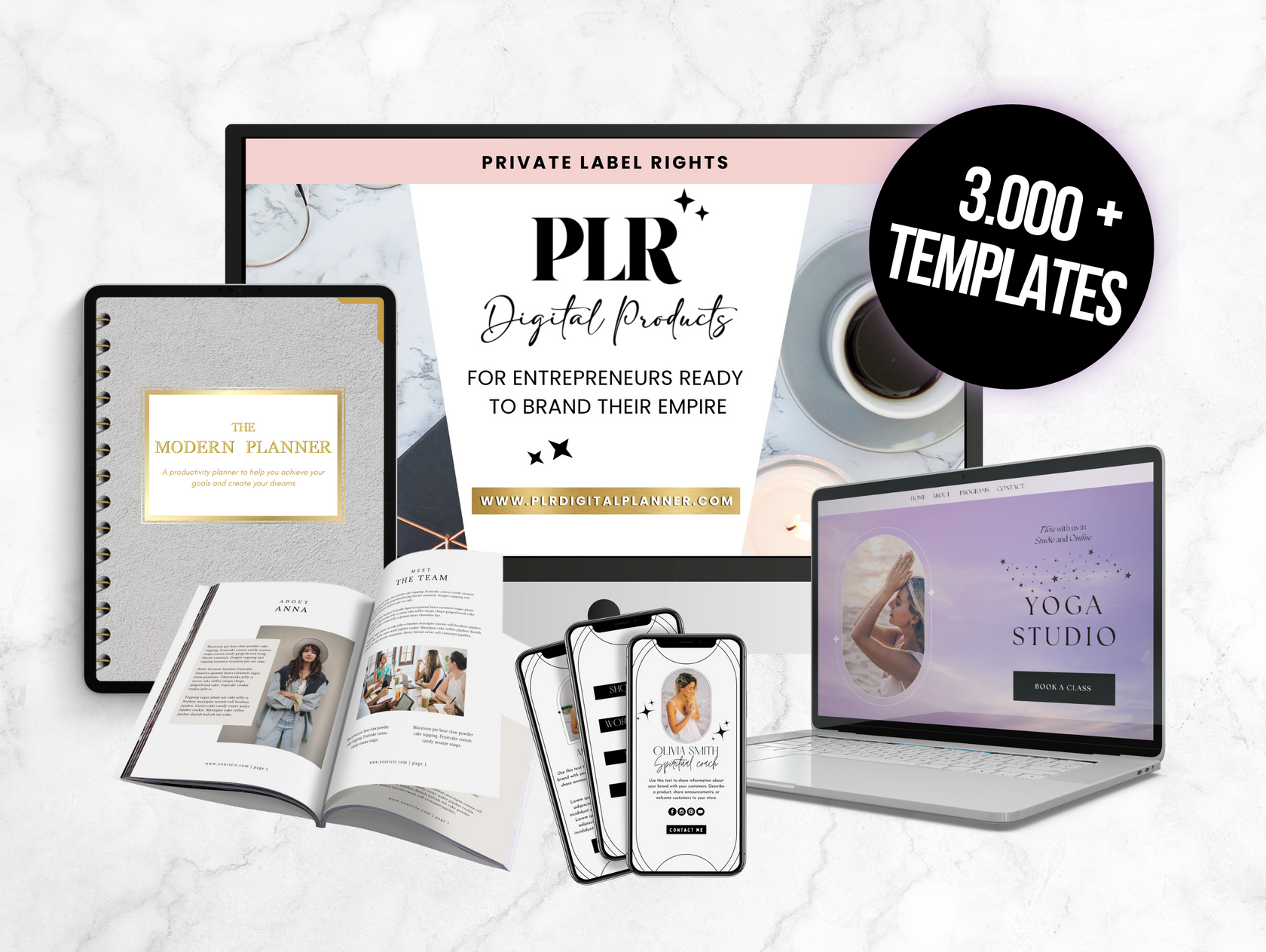 PLR Done-for-you Digital Products Bundle – PLR Digital Planner