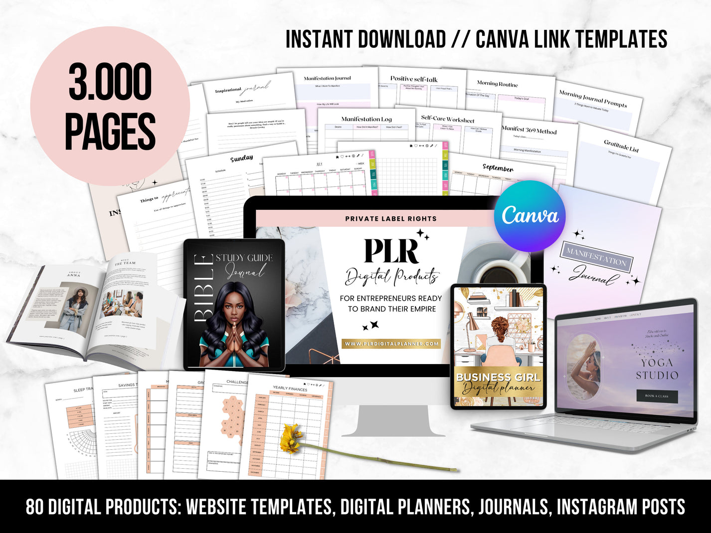 PLR Done-for-you Digital Products Bundle – PLR Digital Planner